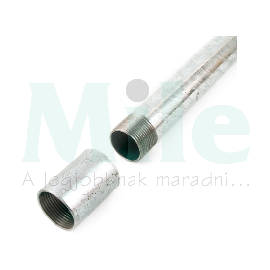 Acélcső 3m/szál 20mm/ tűzihorganyzott merev/menetes GSR 20 FV Dietzel ...