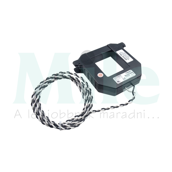 Áramváltó bontható kábelre szerelhető 800A/ 1-osztály PowerLogic BCPM ...