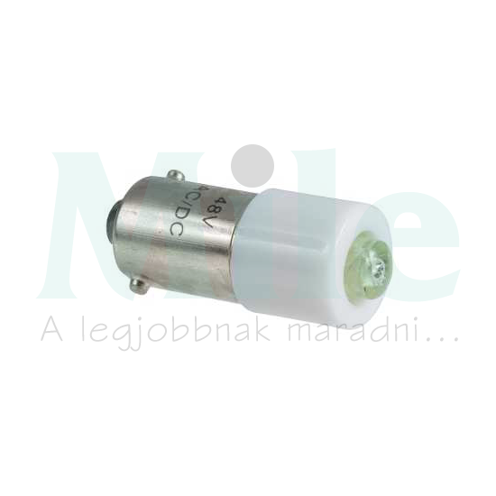 Jelzőlámpa BA9 1.2W- BA9s 6V DC 3000K Harmony XB4 Schneider DL1CD0061 ...