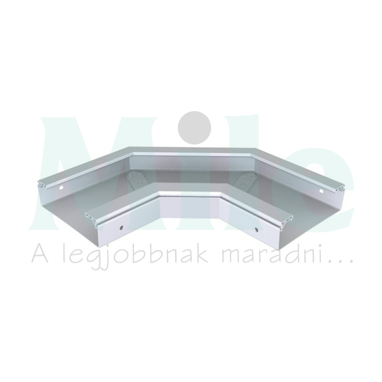 Kábeltálca 90° idom UV-álló 200mm x 60mm-mag. 90° PVC műanyag CPBPE ...