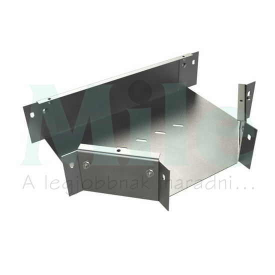 Kábeltálca T-idom lépésálló T-idom függőleges kereszt ejtő 100mm 200mm ...