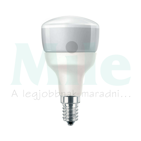 Kompakt fénycső R50 E14 7W- tükrös 230-240V 180lm 2700K 10000h B-en.o. DownlighterESaver Philips ...