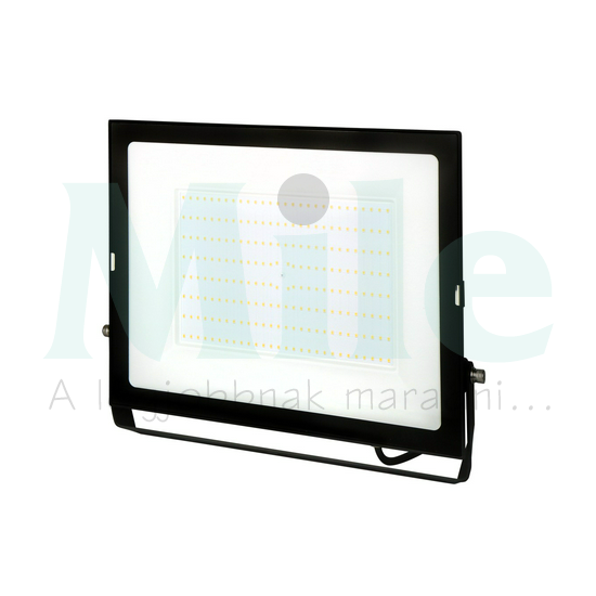 LED fényvető 200W 220-240V AC 20000lm 4000K fekete-ház alumínium IP65 ...