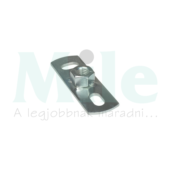 Menetes szár rögzítő talp/fej menetes acél BIS WALRAVEN 6703008 - E-mile