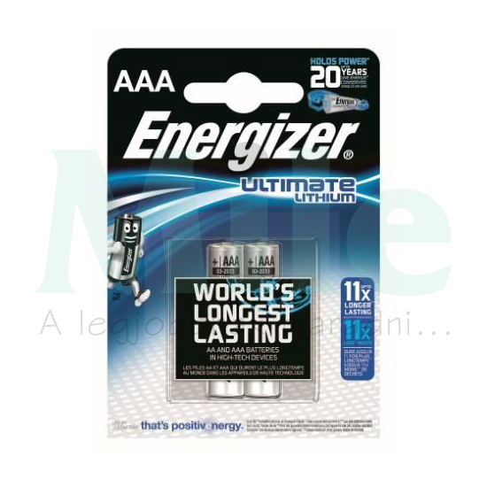 Mikro elem AAA 1.5V lítium Micro(AAA/R03) MN2400 Ultimate Lithium ...