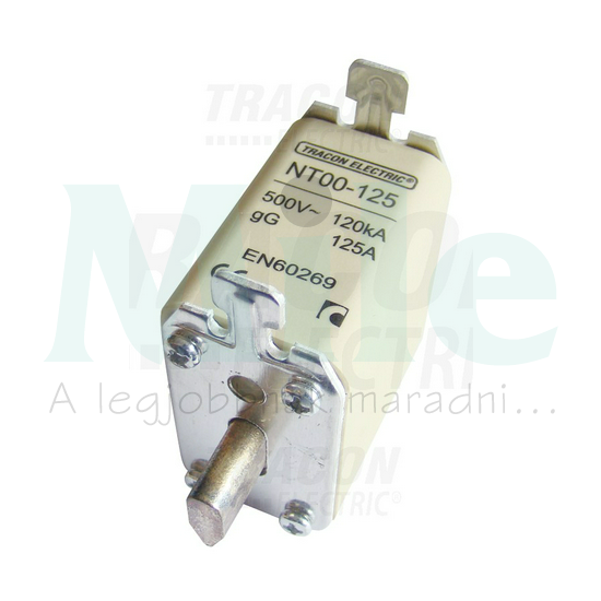 NH biztosítóbetét NH00 100A gL/gG 500V TRACON NT00-100 - E-mile