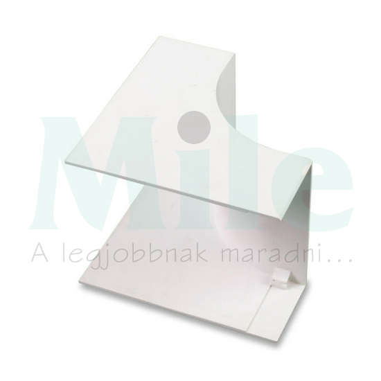 Parapetcsatorna belső sarok MAK 50/100-hoz szimmetrikus 90° fényesfehér ...