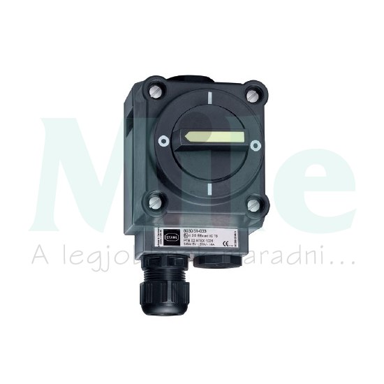 Rb tokozott kapcsoló 16A/690VAC1 IP65 2P Be-Ki kapcsoló műanyag 8040/11 ...