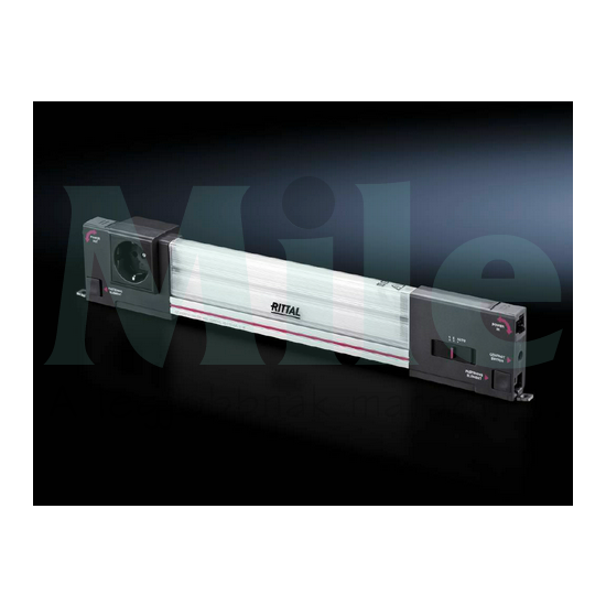 Szekrényvilágító beépített LED-es 11W 230V alumínium IP20 kapcsolóval ...