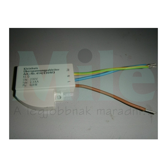 Túlfeszültségvédő modul 16A 2,5kA 1kV L-N 230-250VAC AC 414/230M3 Niedax 4011126034585 - E-mile